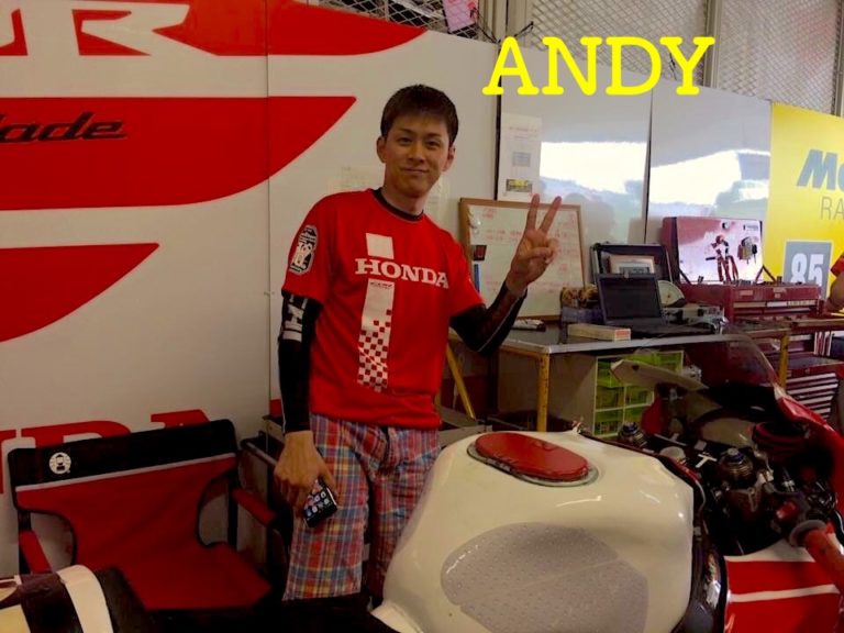 Andy プロフィール | MOTO-ACE Blog